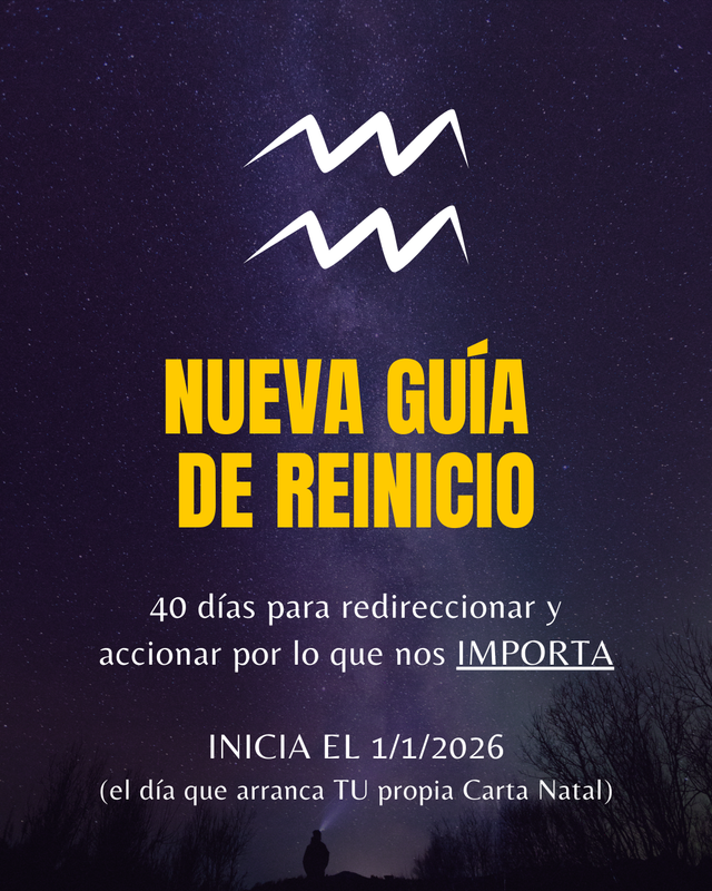 GUÍA de 40 DÍAS de REDIRECCIÓN e INICIO - AstroCorporal