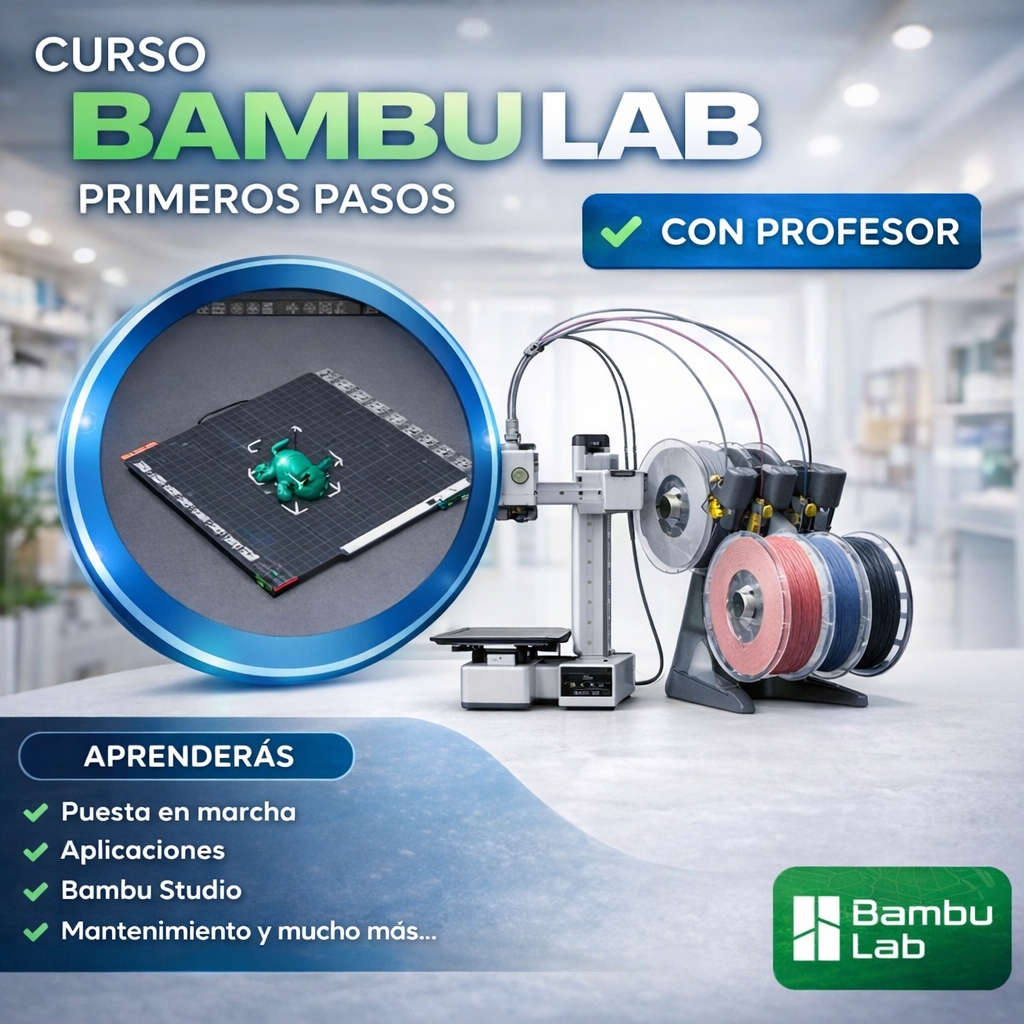 CURSO BAMBU LAB COMPLETO - Capacitaciones 3D