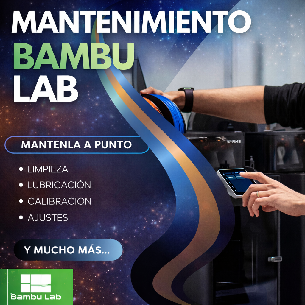MANTENIMIENTO BAMBU LAB - Capacitaciones 3D