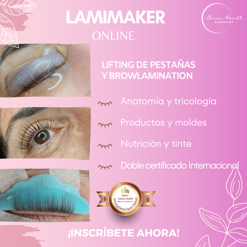 LAMIMAKER - Lifting de pestañas y Browlamination - Erica Hardt