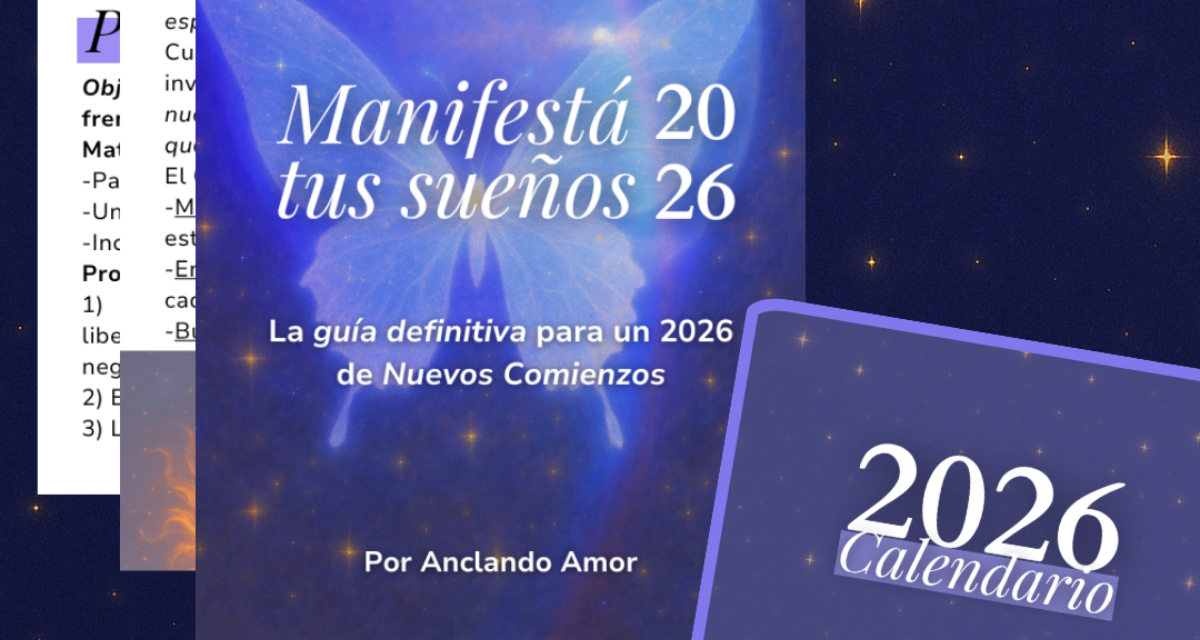 Manifestá tus Sueños 2026 + Calendario