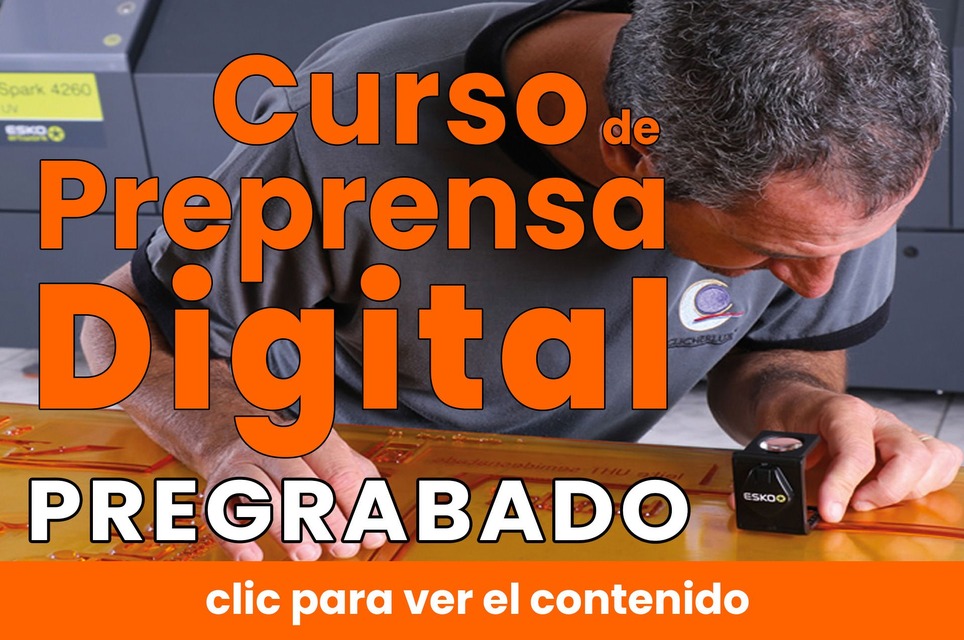 Curso de Preprensa Digital PREGRABADO