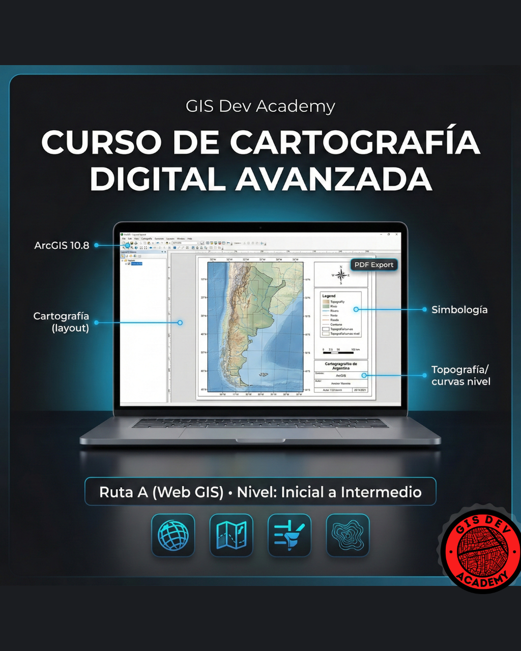 Curso de Cartografía Digital Avanzada - GIS Dev Academy