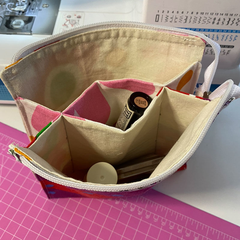 Tutorial necessaire con bolsillo interior