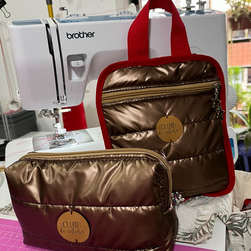 Tutorial necessaire Sandy en tela puffer