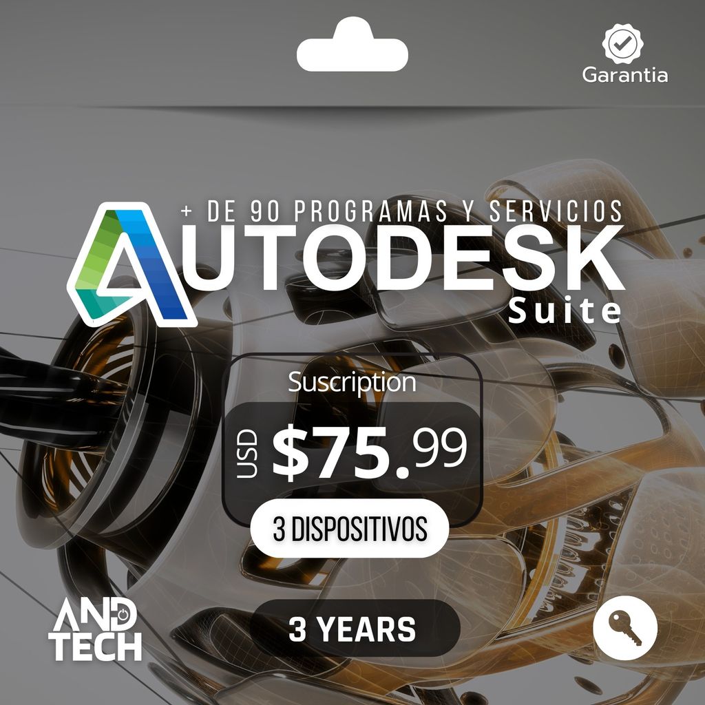 Autodesk Suite - Acceso Total: Plan 36 Meses - ANDTECH