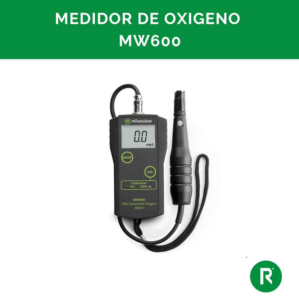 MEDIDOR DE OXIGENO MILWAUKEE MW600 - RIETBEL