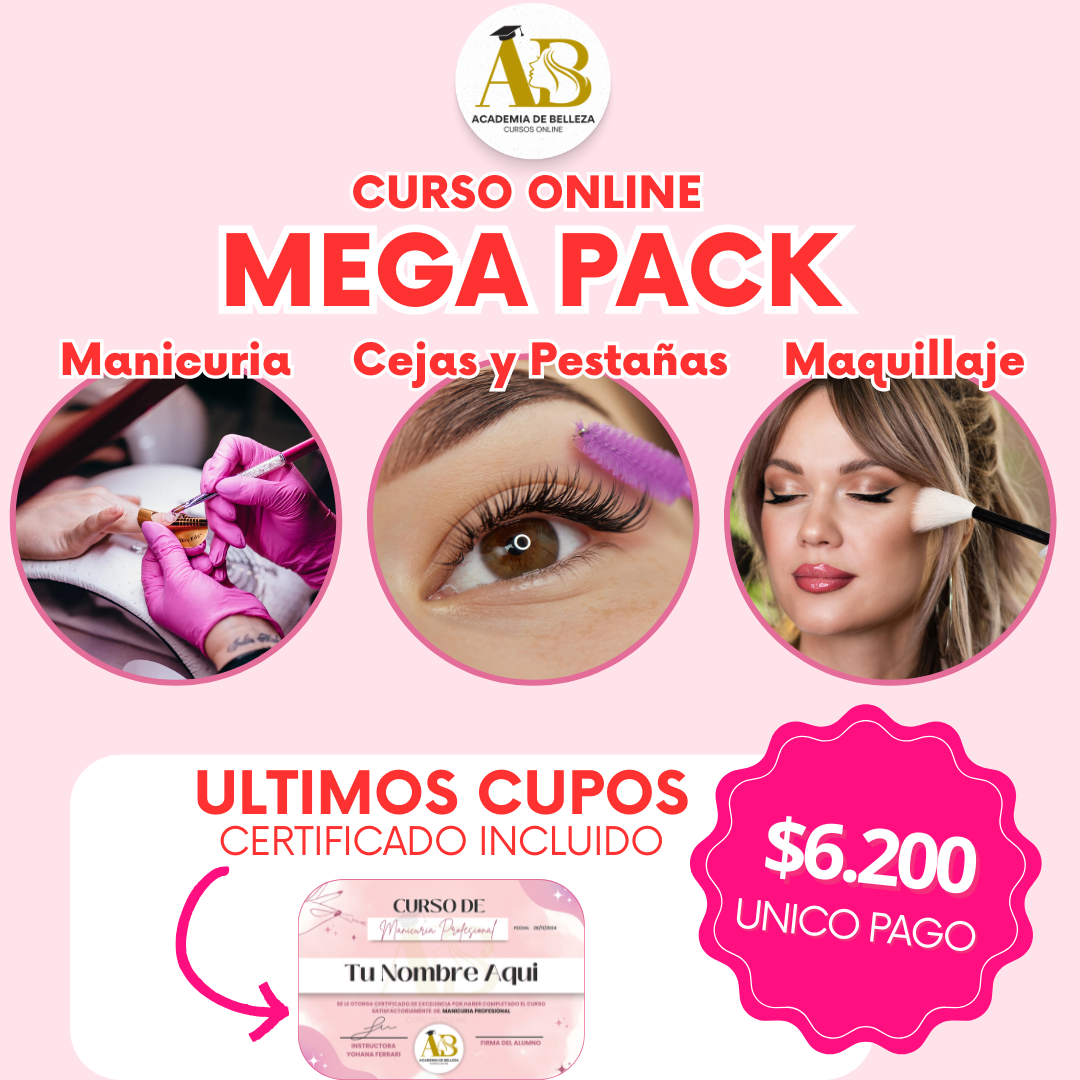Mega Pack Belleza - AB Academia de Belleza