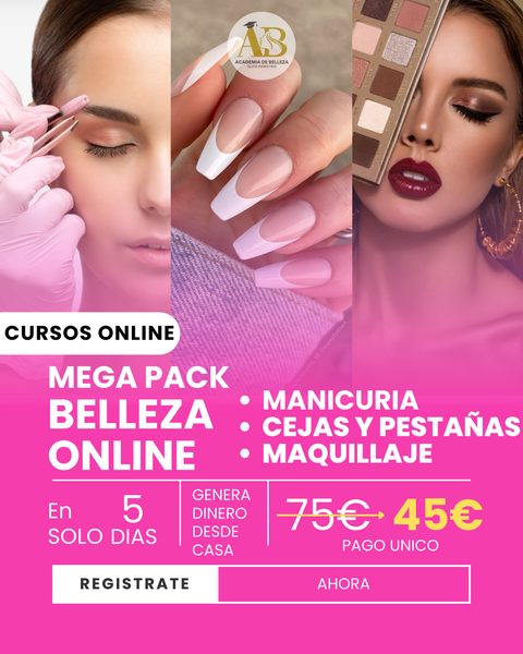 Mega Pack Belleza Online - AB Academia de Belleza
