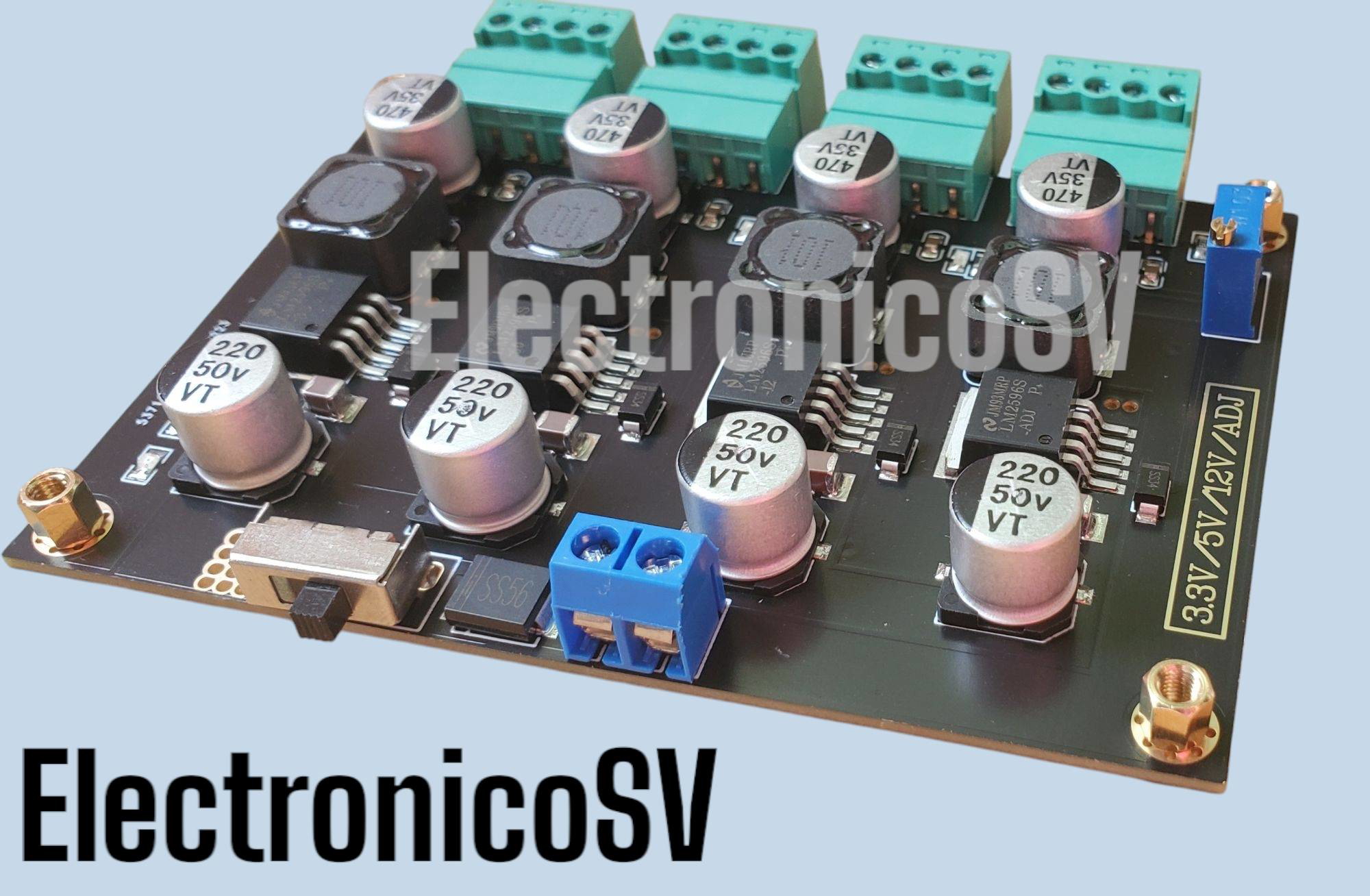 Módulo de voltaje ajustable