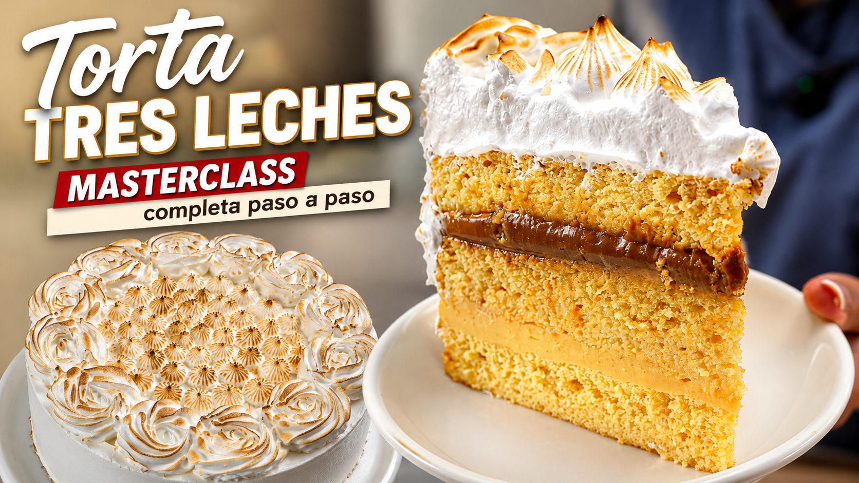 Torta Tres Leches Húmeda y Esponjosa: Receta Completa | Pauly Casisa