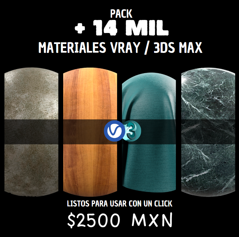SUPER PACK MATERIALES VRAY - LEGACY ESTATE ACADEMY