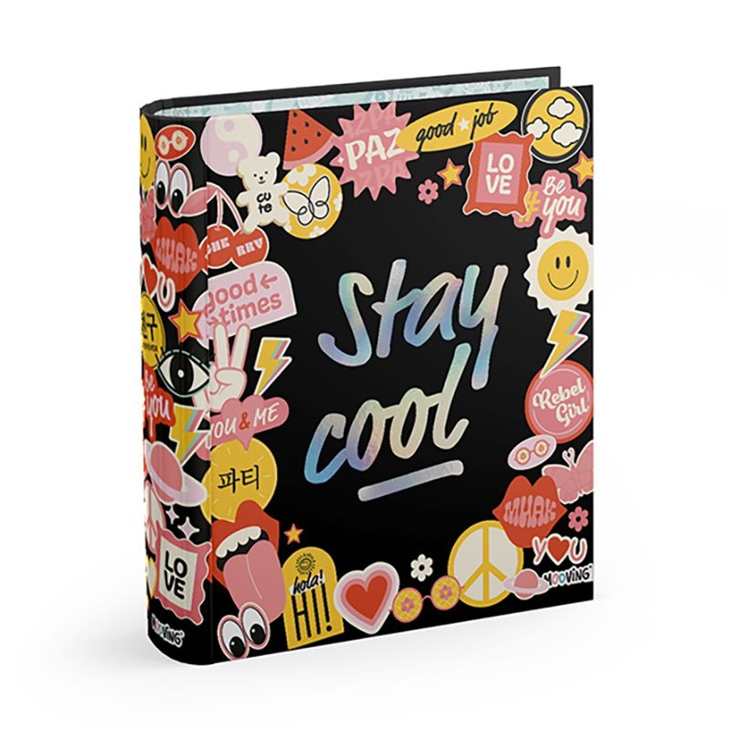 Carpeta A4 2x40 Mooving Smile Fever "Stay Cool" - Batik - Librería ...