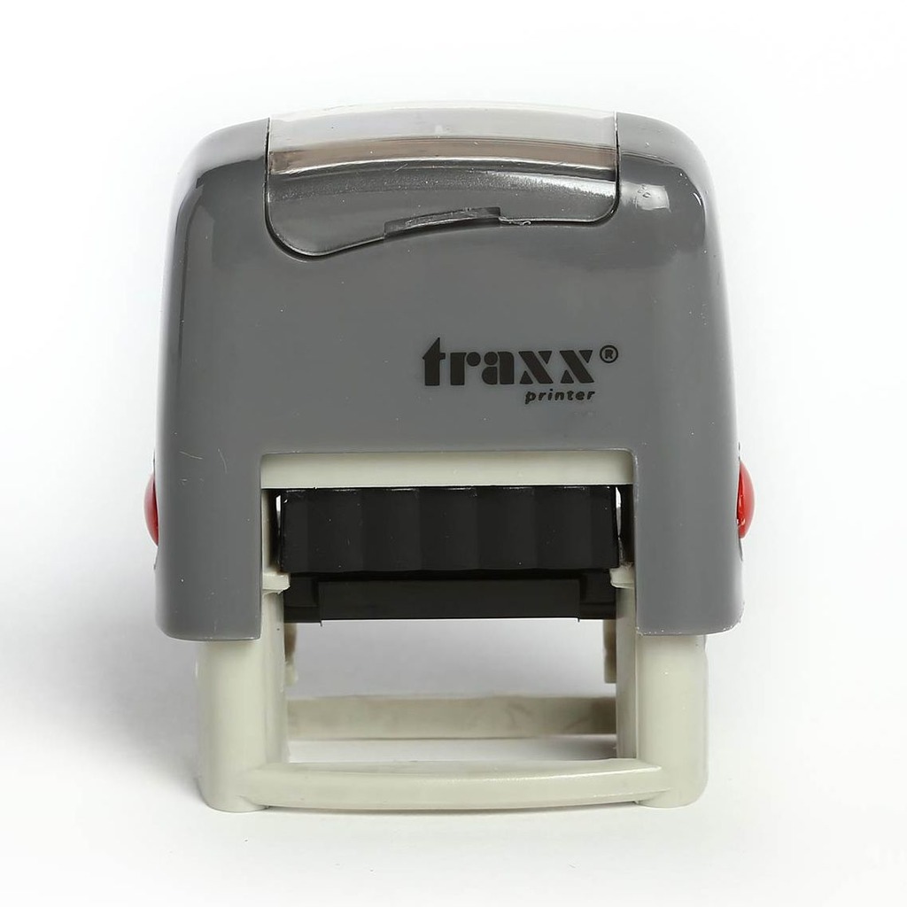 Promo sello completo Traxx (9011) Gris + 3 líneas de texto - Batik ...