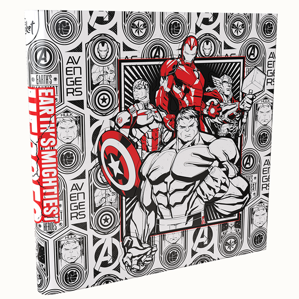 Carpeta Nº3 3x40 PPR Avengers "Historietas-Hulk B/N" - Batik - Librería ...