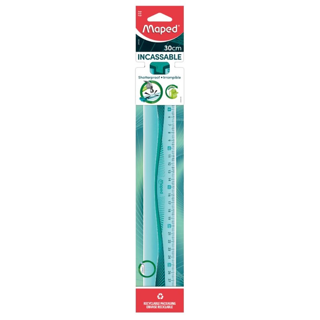 Regla Maped 30cm Flexible Irrompible (Incassable) (244030) - Batik ...
