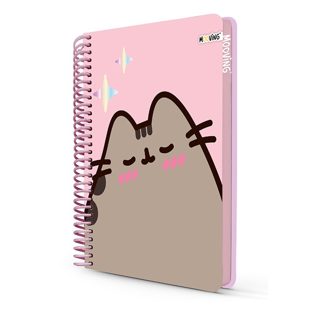 Cuaderno Mooving Carta Linea Premium "Pusheen" "2 Estrellas" (20.5x28cm ...