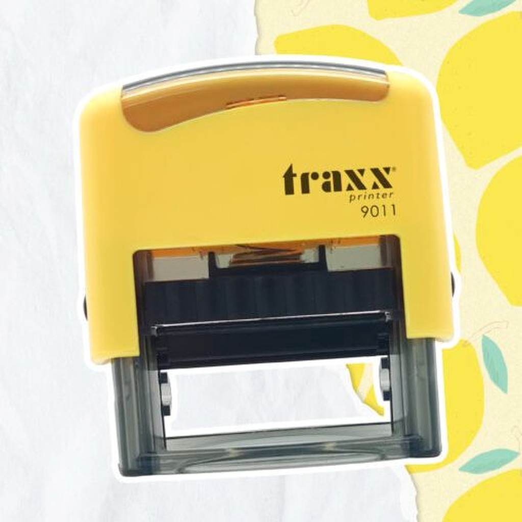 Promo Sello Infantil Traxx 9011 "Amarillo Pastel". Dibujo + texto ...