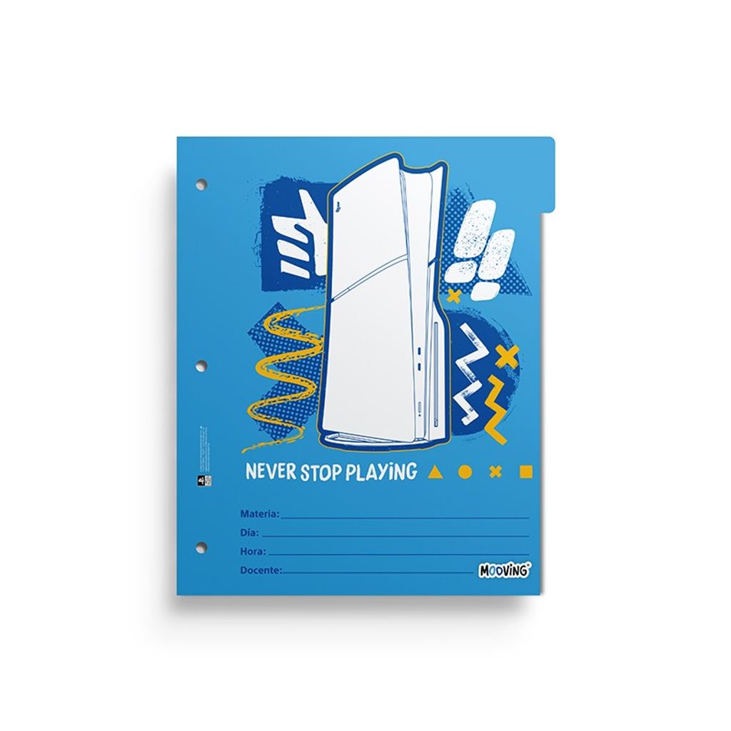 Separadores N°3 Mooving PlayStation "Never stop Playing" x6 - Batik ...