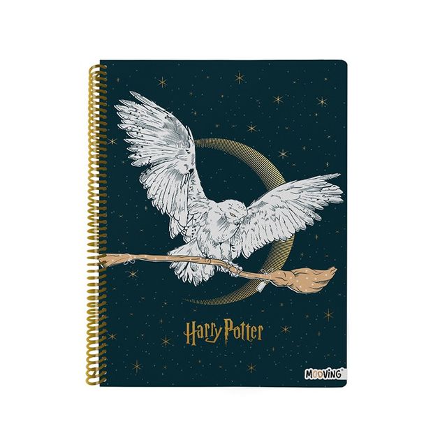 Cuaderno Universitario "Mooving Harry Potter" T/Semi Rígida 80H. Rayado ...