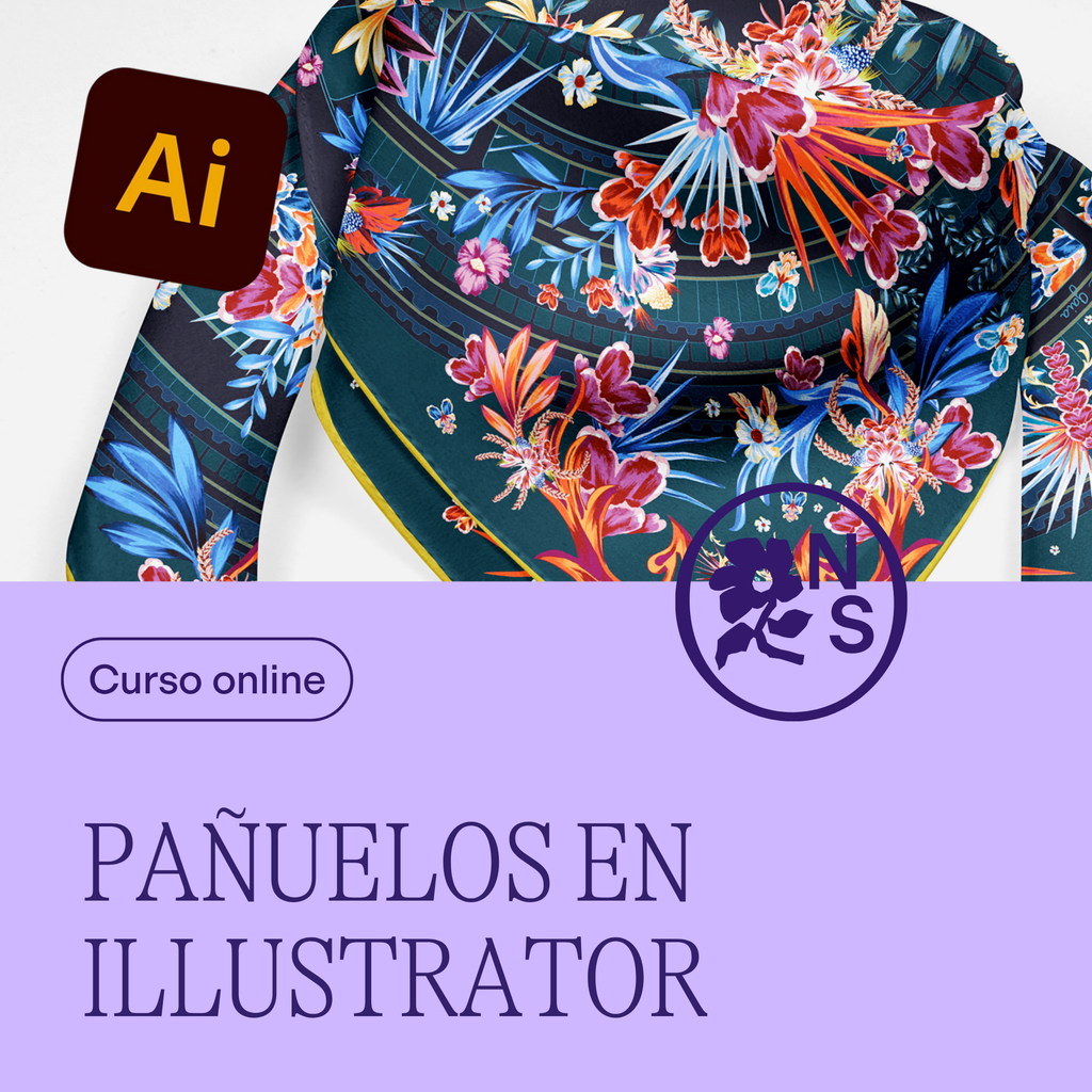 Pañuelos en Illustrator | Natasha Spitzer