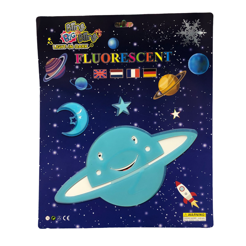 Sticker Fluo Espacio Colours - Papel Tec