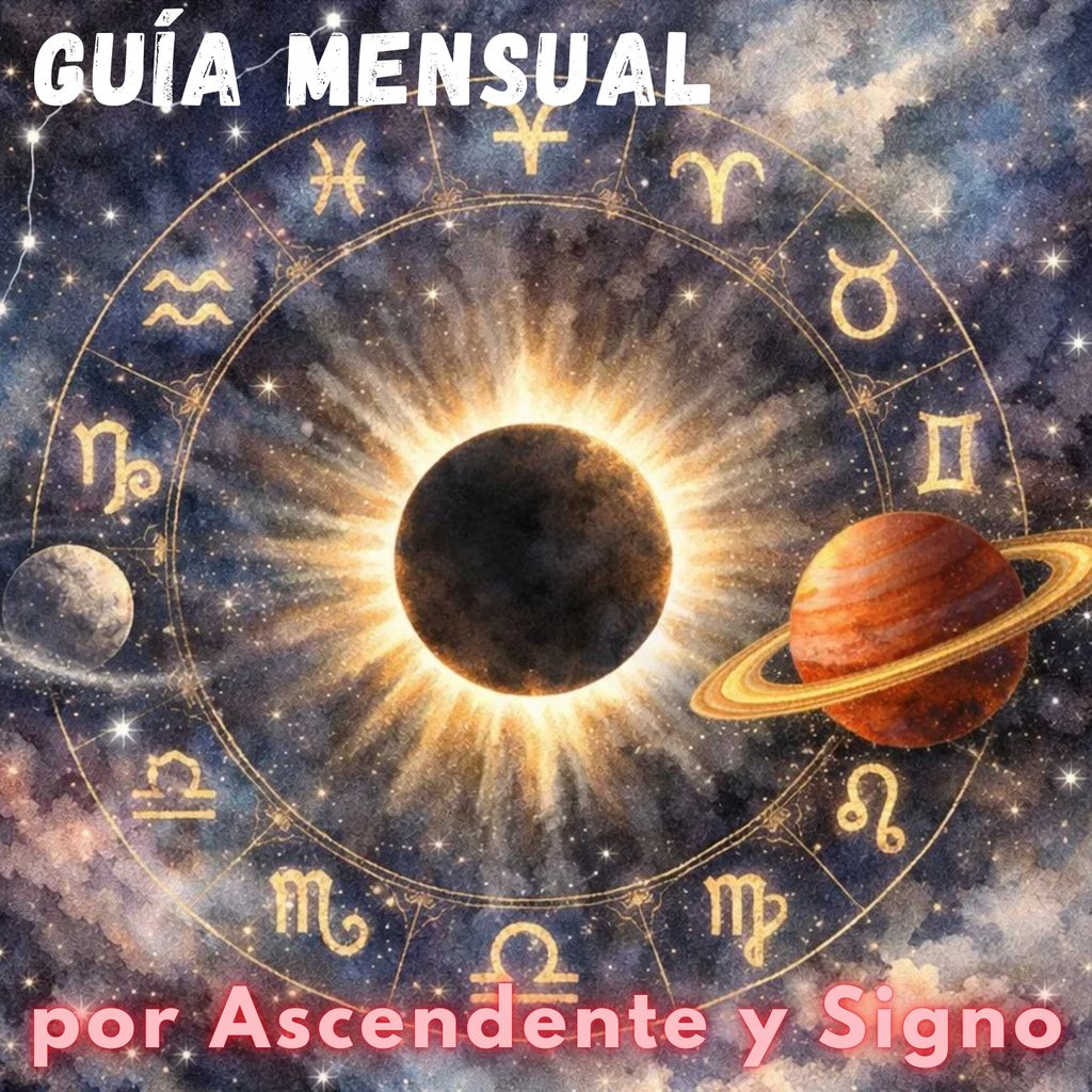 Guía Mensual Completa por Asc y Signo - Casa Doce