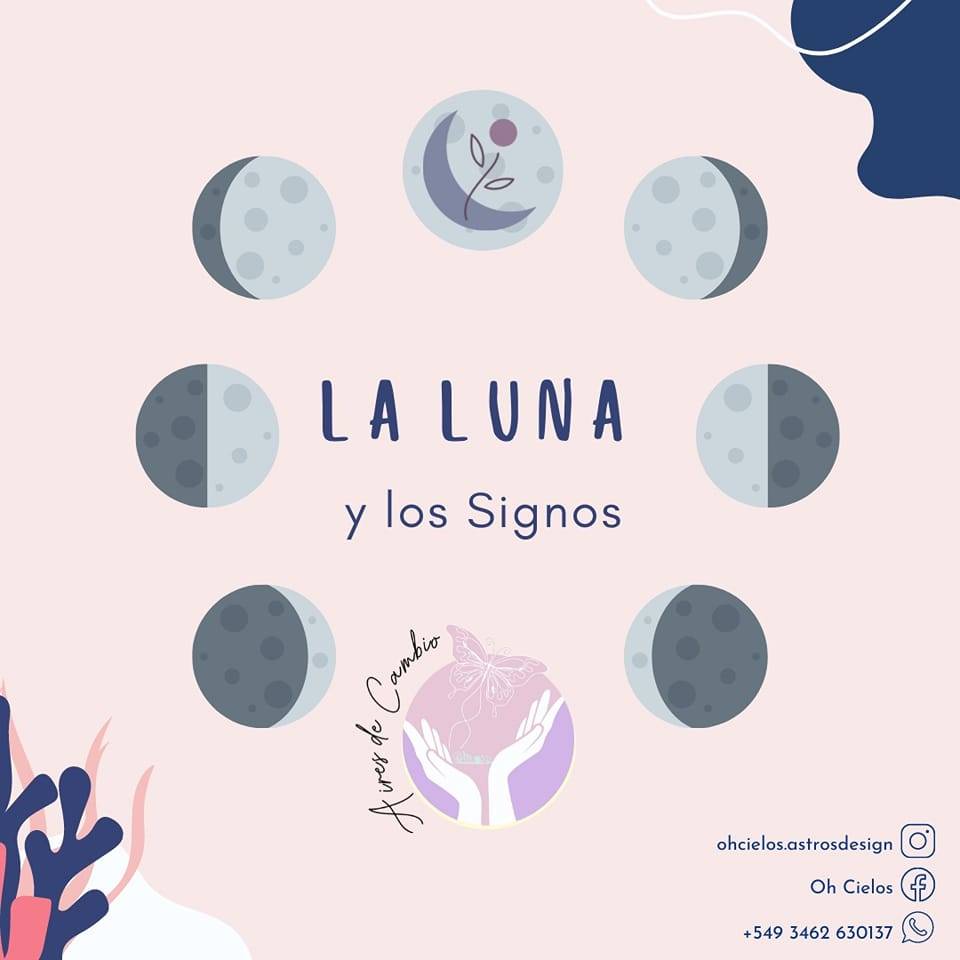 LA LUNA Y LOS SIGNOS - Plataforma Holística AIRES DE CAMBIO